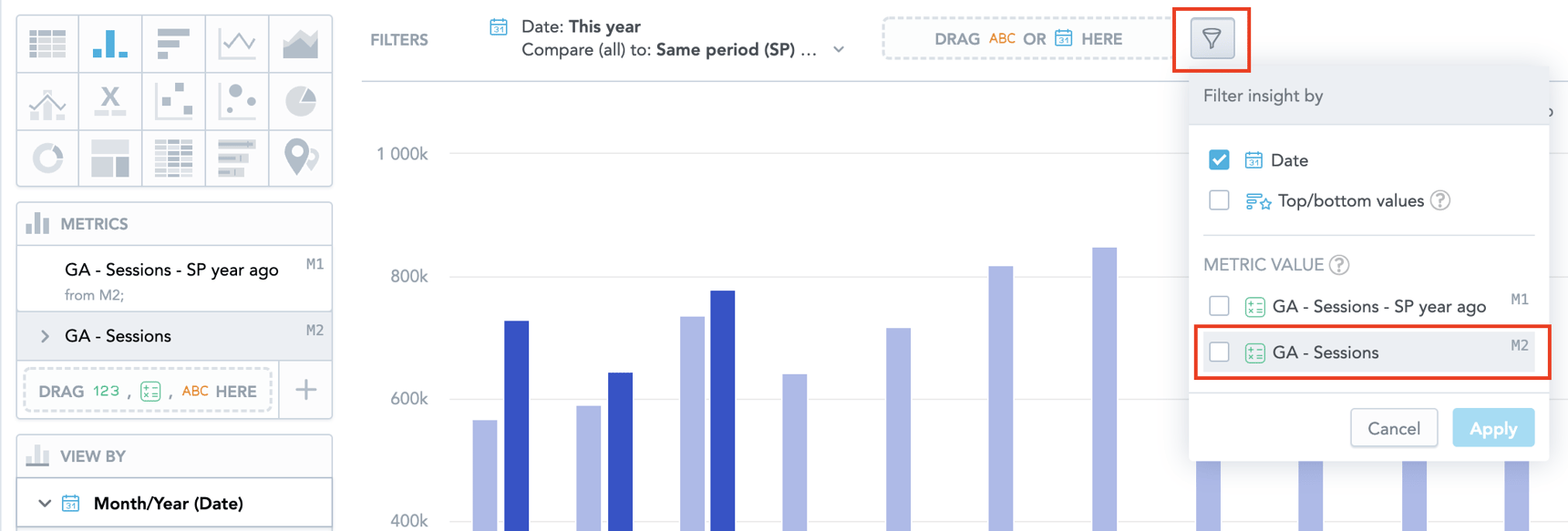 How to Customize Your Insight Graphs in Analyze